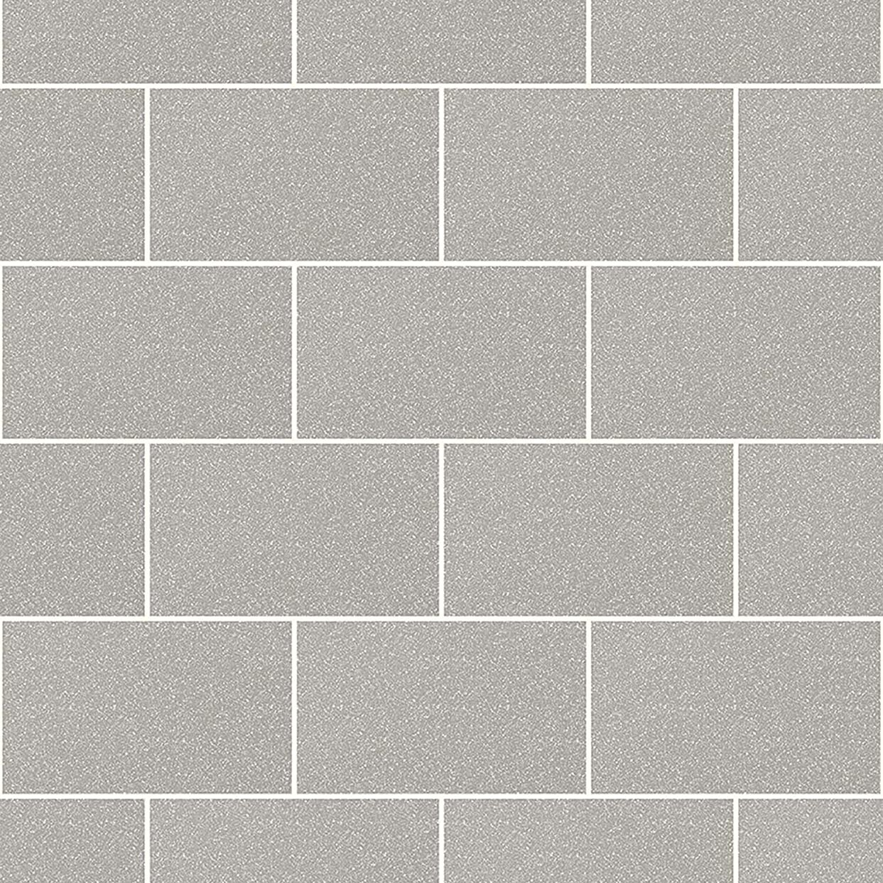London Tile Grey | Grey Tile Wallpaper | M1123