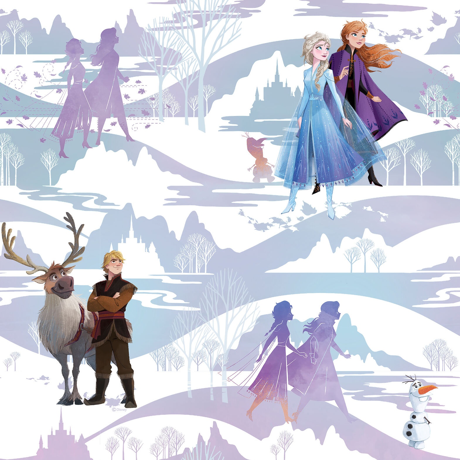 Frozen Scene Children's Wallpaper 108238 | 108238