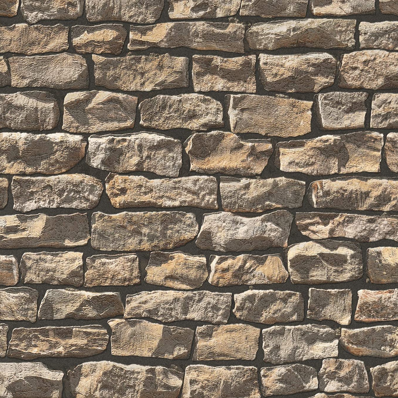 Deco World | Brown Brick Wallpaper | 30747-1
